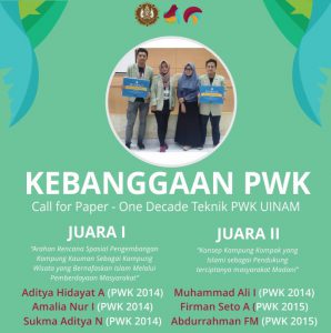 Prestasi Mahasiswa PWK UGM (Edisi Oktober 2016) – Urban and Regional ...