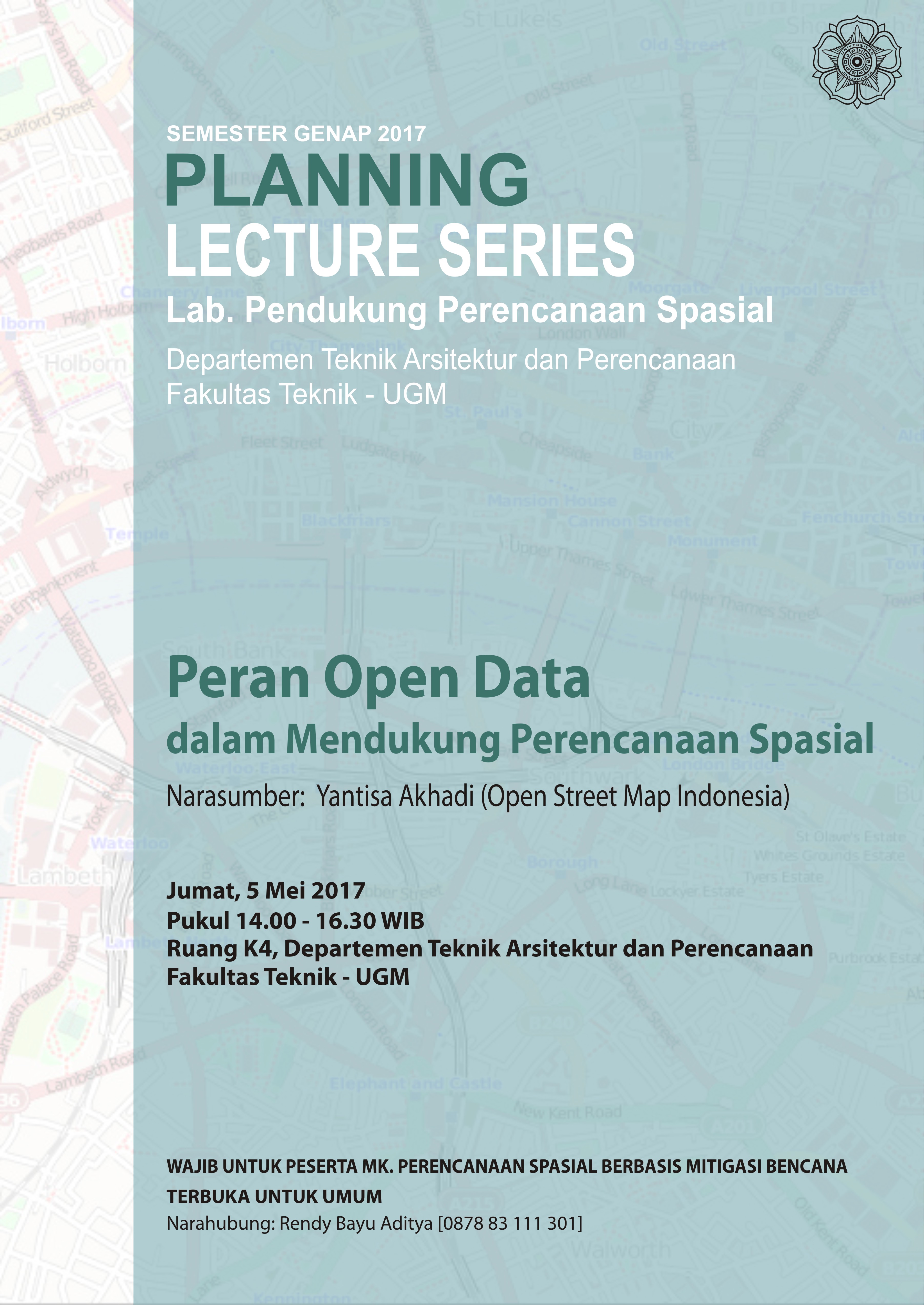 Acara: Kuliah Tamu bersama Open Street Map Indonesia – Urban and ...